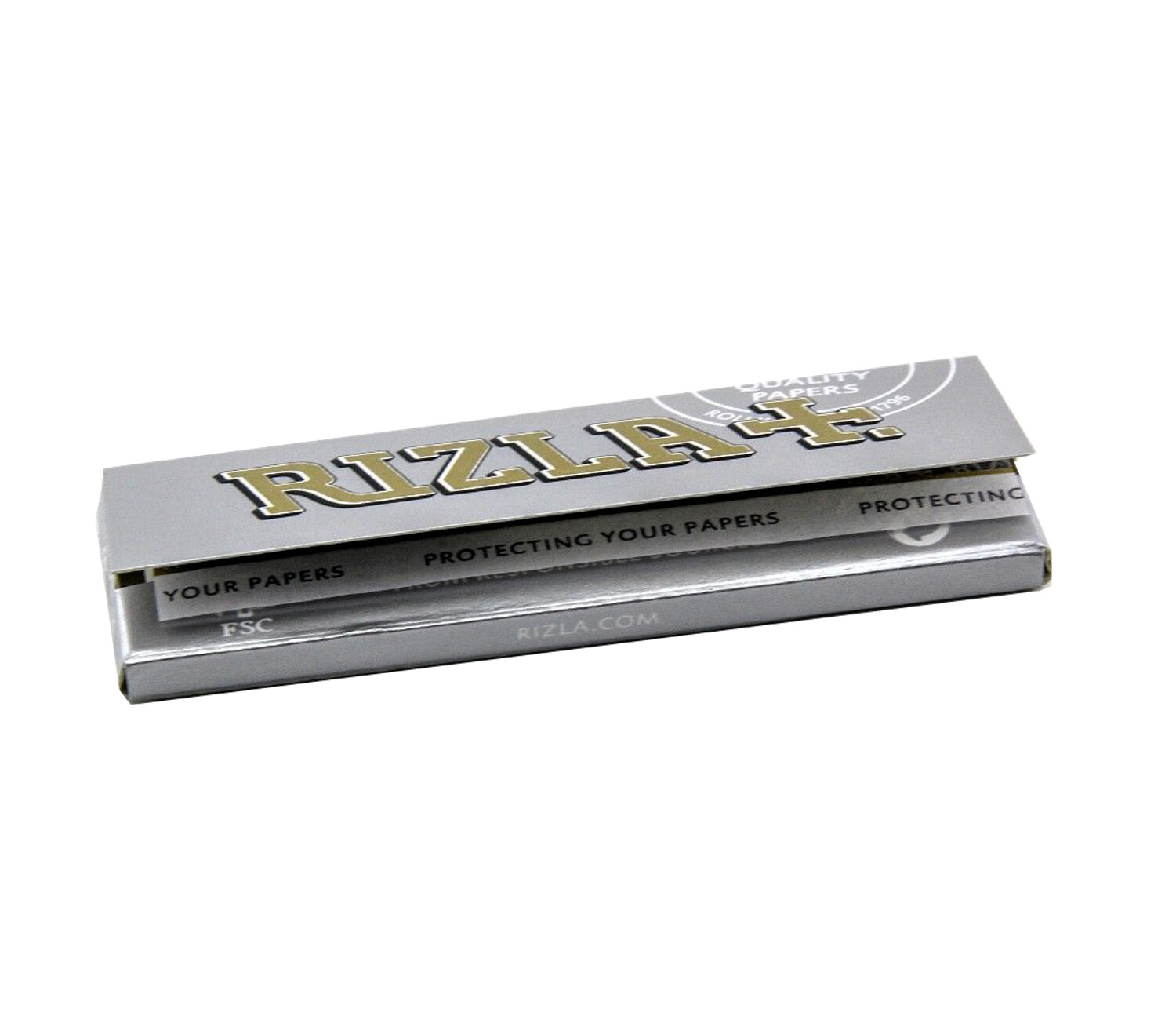 Original Rizla Silver Standard / Regular Size Rolling Papers 50 ...