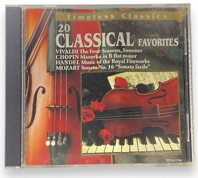 20 Classical Favorites - Timeless Classics (Audio CD) By Various ...