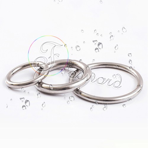 Welded metal O Rings 304 A2 Stainless Steel Rings, Buckles, 20mm ...