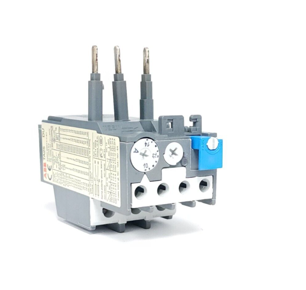ABB TA25DU-10-14 THERMAL OVERLOAD RELAY 10/14 AMP 3 POLE for sale ...