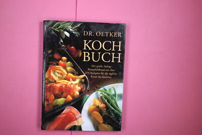234265 Walter Cimbal DR.-OETKER-KOCHBUCH der grosse, farbige ...