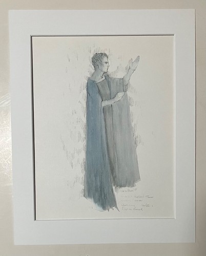 Vintage Stratford Festival Costume Design for "Julius Caesar" by Susan ...