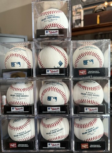 Lot Of 10 NEW Rawlings Official major League Baseballs (ROMLB) - Robert ...