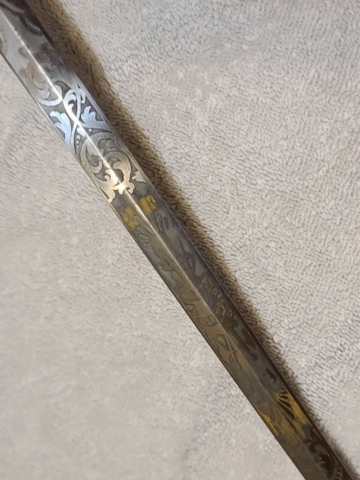 Antique 1800's KNIGHTS OF PYTHIAS FCB Victorian Ceremonial Sword M.C ...