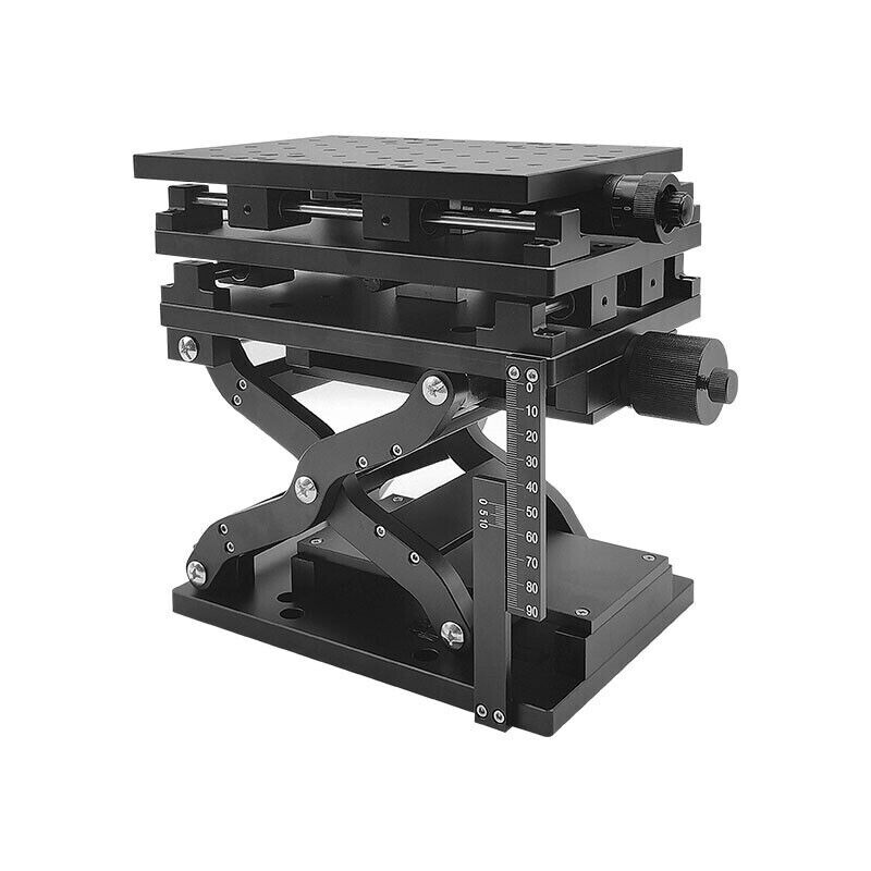 XYZ210 XYZ Axis Sliding Table 8.3x5.9" Lab Jack Precision Scissor Jack ...