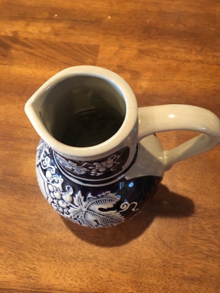 Vintage GERZ Wine Pitcher STAFFEL STONEWARE West Germany, 7" tall | eBay