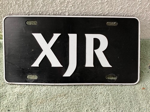 Jaguar XJR License Plate Insert | eBay