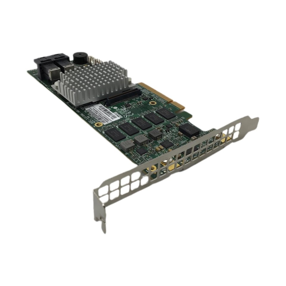 Supermicro AOC-S3108L-H8IR 8 Ports 12Gbps PCIe Raid 16x Bay Support No ...