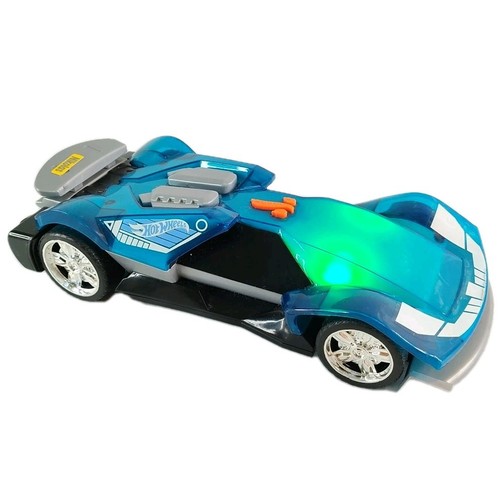 Hot Wheels Color Crasher Cyber Speed 10" Car Mattel Working Lights ...