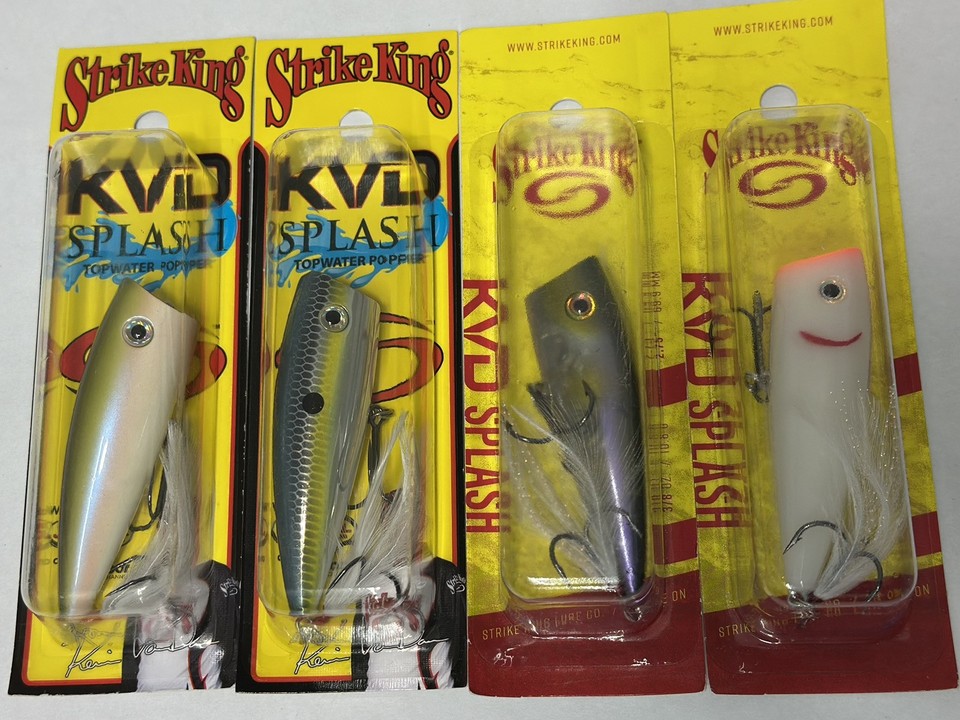 Strike King KVD Splash Popper (Lot of 4) | eBay