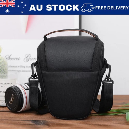 DSLR SLR Camera Bag Shoulder Case Waterproof For Canon EOS Nikon Sony ...