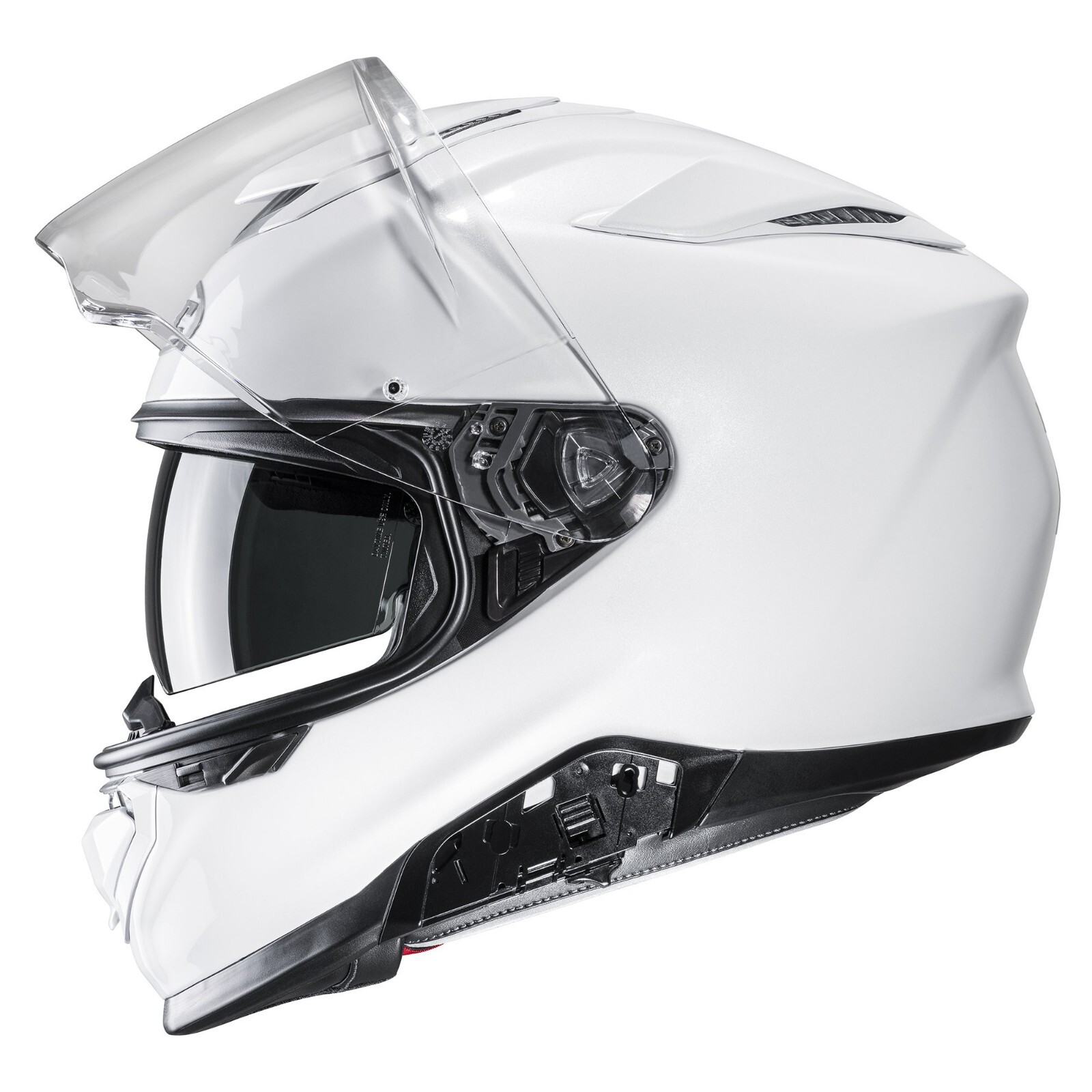 M 58 RPHA 71 GLOSS WHITE MOTORCYCLE SAFETY CRASH HELMET LID ECE 22.06 ...