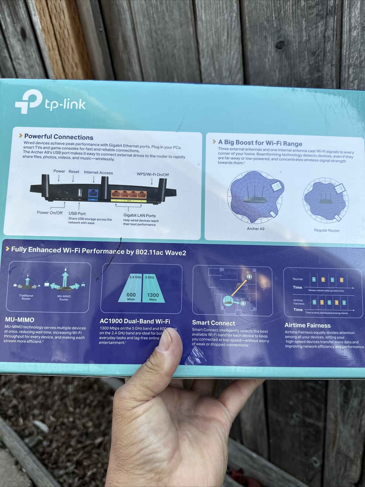 TP-LINK ARCHER A9 AC1900 Wireless MU-Mimo Gigabit Router for sale ...