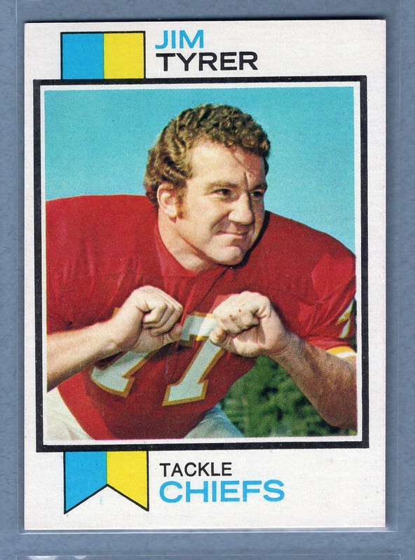 1973 Topps #233 Jim Tyrer EX-MT GO375 | eBay