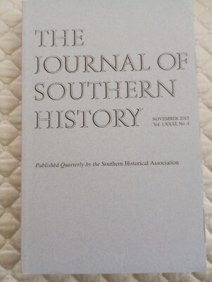 The Journal of Southern History November 2015 | eBay