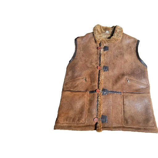 Orvis Men's Shearling Vest /Jacket Size XL | eBay