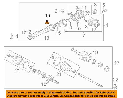 GM OEM Axle Differential-Rear-Module 23451040 | eBay