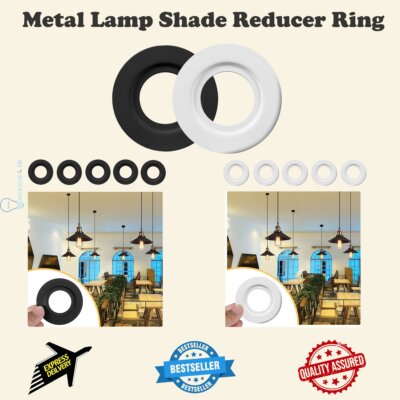 Lamp shade reducer ring light fitting washer / Converter metal plate ...