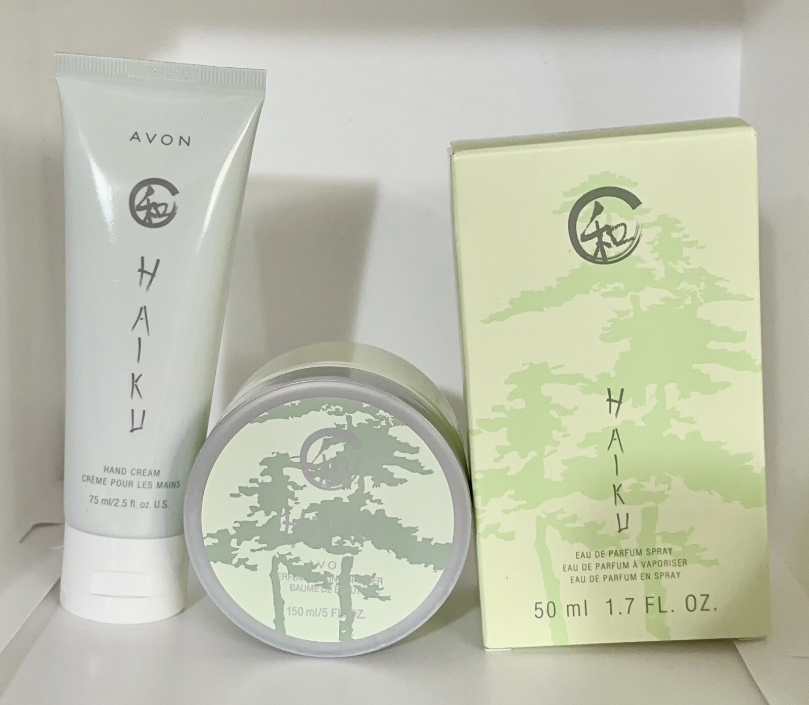 avon haiku Eau de Parfum 3pcs Set 1.7fl.oz Including Hand Cream And ...