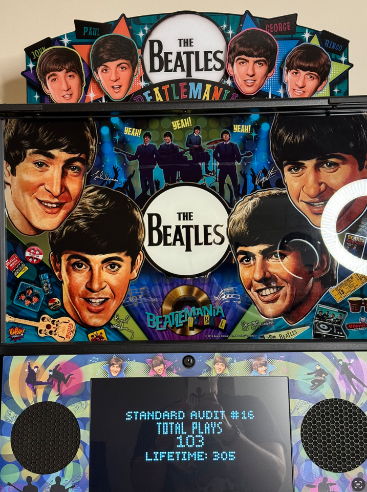 The Beatles DIAMOND Edition #046/100 + Official Stern TOPPER - 106 ...
