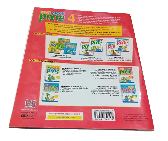 LIBRO MINI MEGA PIXIE EXTRA BOOK CLASSE 4ª DI JACQUELINE MADDEN | eBay
