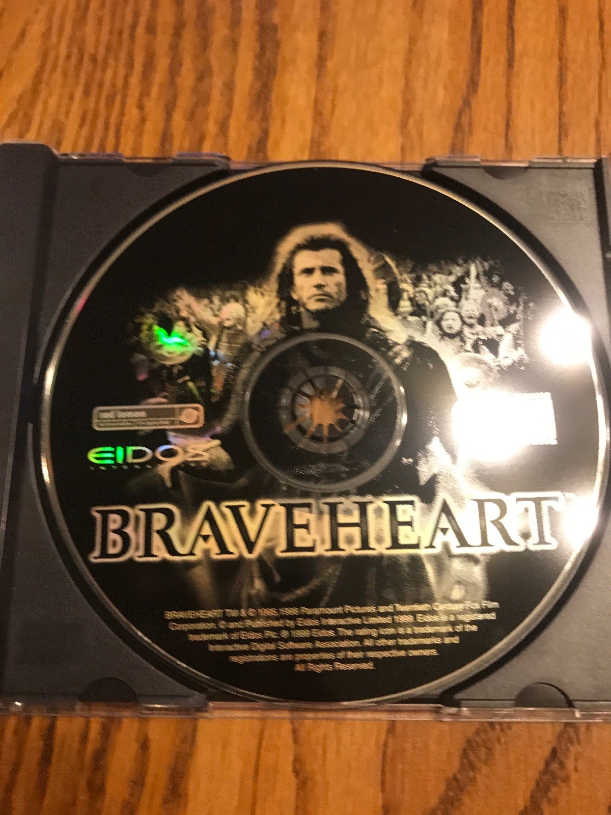Braveheart - PC CD Computer game Brave Heart EIDOS M Mature ...