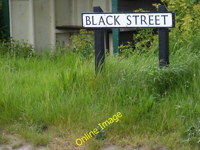 Photo 12x8 Black Street sign c2012 | eBay UK