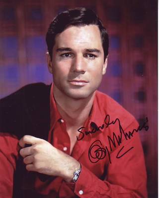 GEORGE MAHARIS Signed 8x10 ROUTE 66 BUZ MURDOCK Photo w/ Hologram COA ...