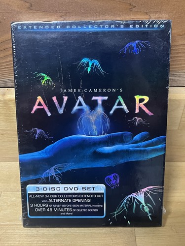 AVATAR Extended Collector’s Edition 3-Disc DVD Set James Cameron SEALED/NEW | eBay