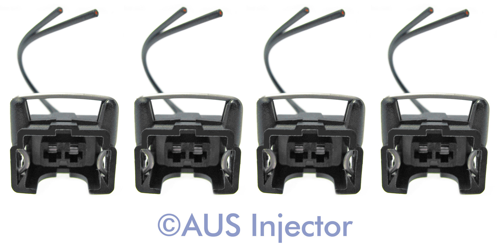 Set of 4 Fuel Injector Pigtails fit Bosch EV1 Jetronic GM FORD DODGE ...