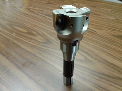 2-1/2" 90 degree indexable face shell mill, R8 shank face milling #506 ...