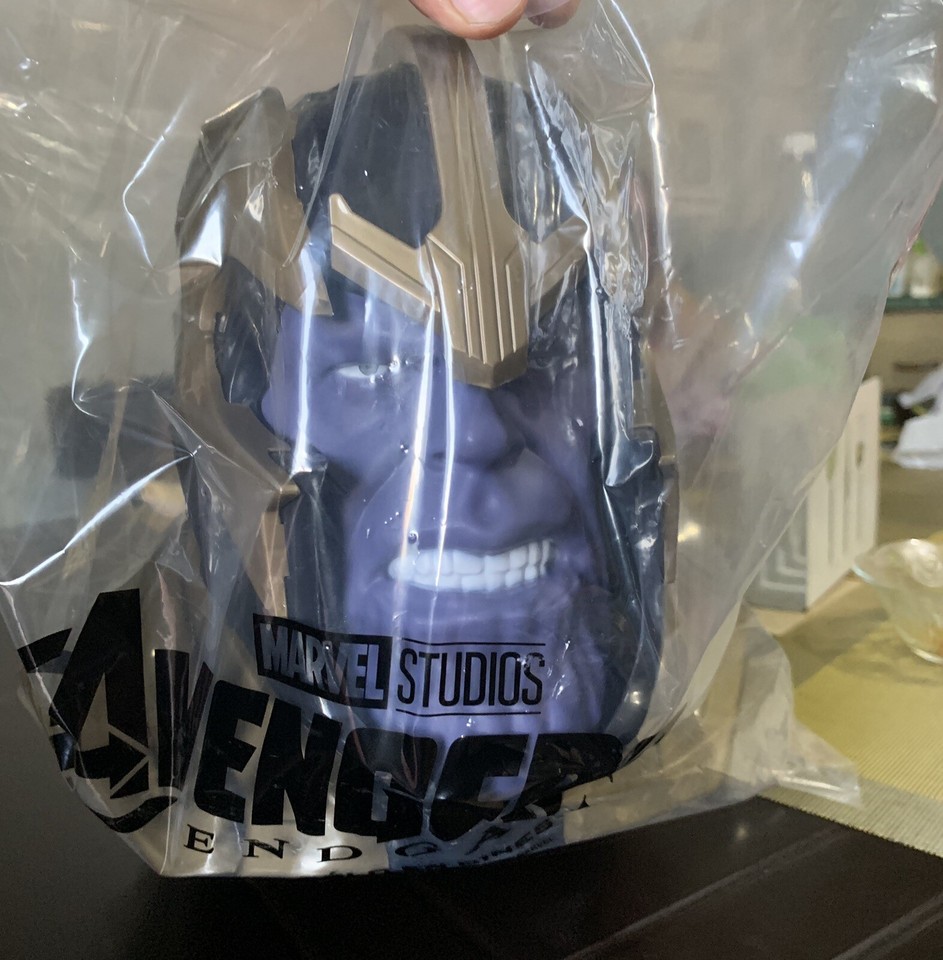 NEW Marvel Avengers End Game Limited Edition Thanos Head Popcorn Bucket ...
