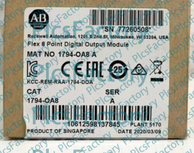 1794-OA8 New AB Factory Sealed Stock Flex 8 Point Digital Output Module ...