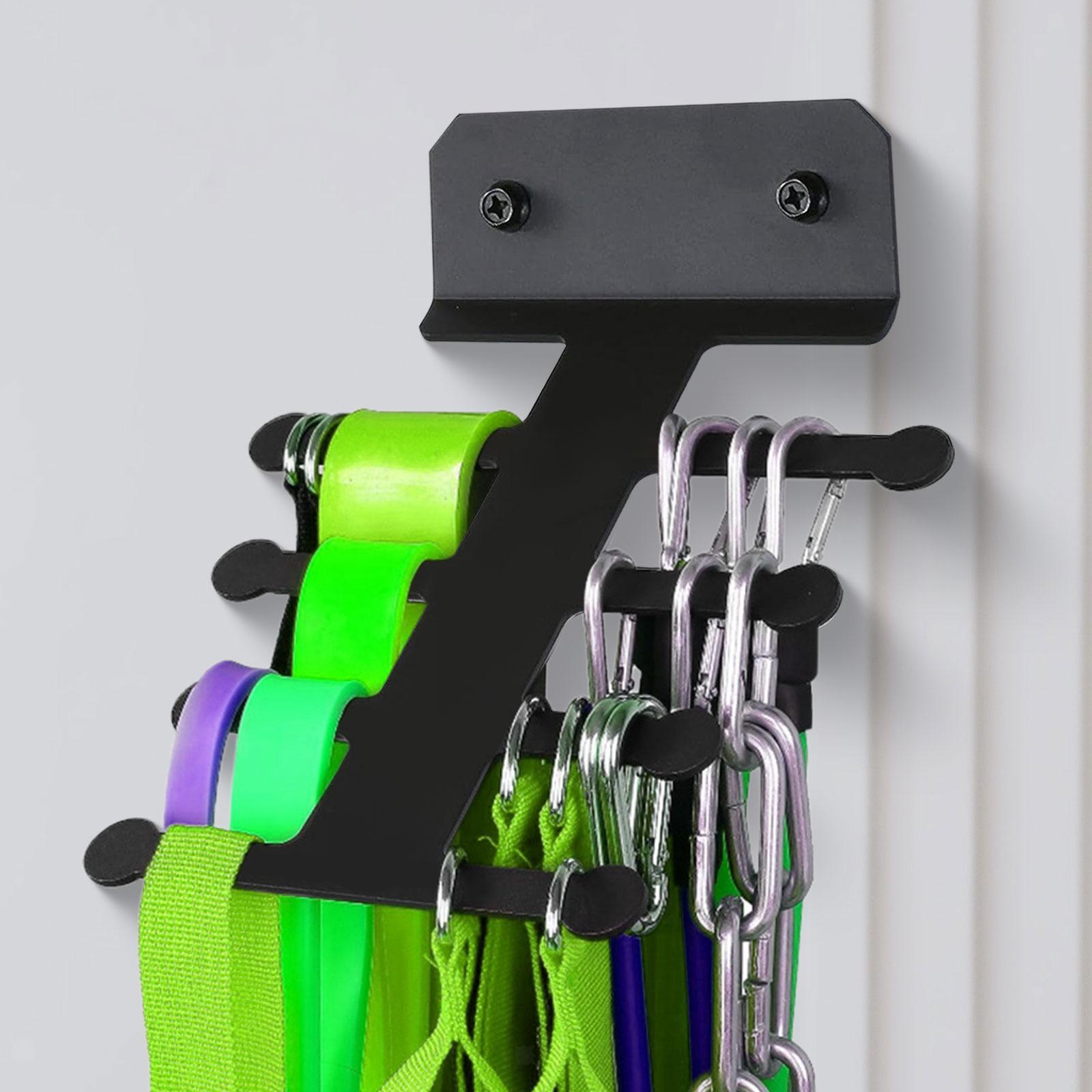 Resistance Rack Band Storage Hanger, Gym Equipment Organizer, Durable ...