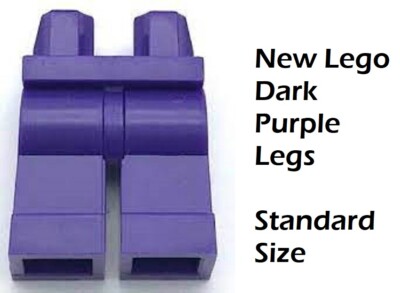 Lego Dark Purple Legs Minifigure Body Part Pants Figure Standard Size ...