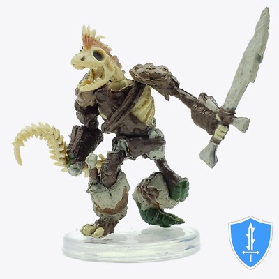 Lizardfolk Skeleton - Undead Armies Skeletons #4 Icons of the Realms D ...