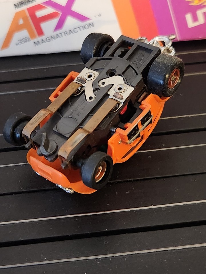 Aurora AFX Baja Bug VW in Orange/Black From 1975! Sharp Car! | eBay