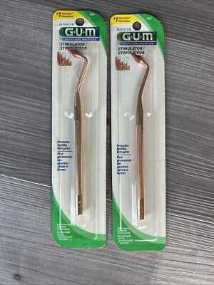 Two (2) GUM Sunstar Adult Dental Stimulator Rubber Tip | eBay
