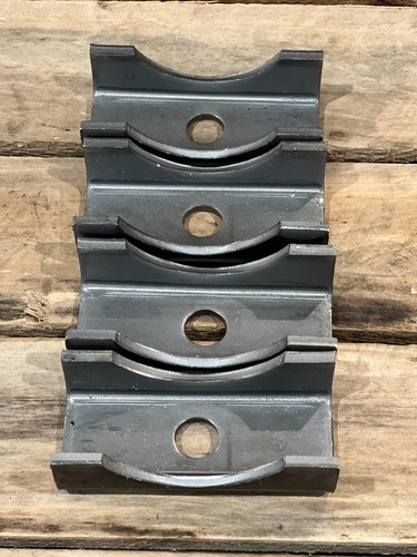 (4) Trailer axle spring perch seat for 3" Tube 5-7K Round axel tube ...