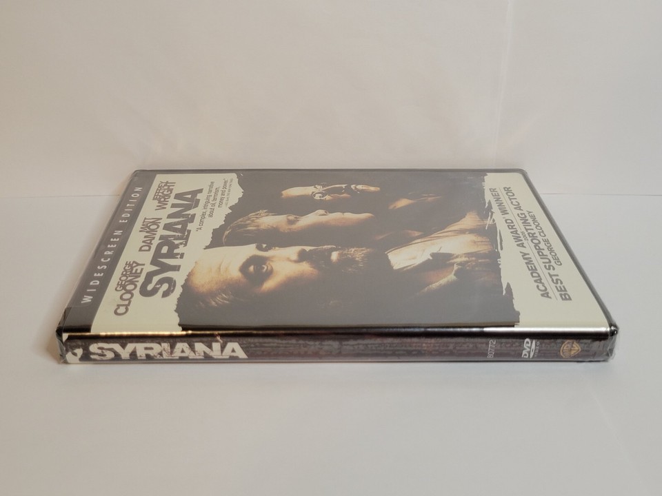 Syriana (DVD, 2005) George Clooney, Matt Damon - New, Sealed - Free ...