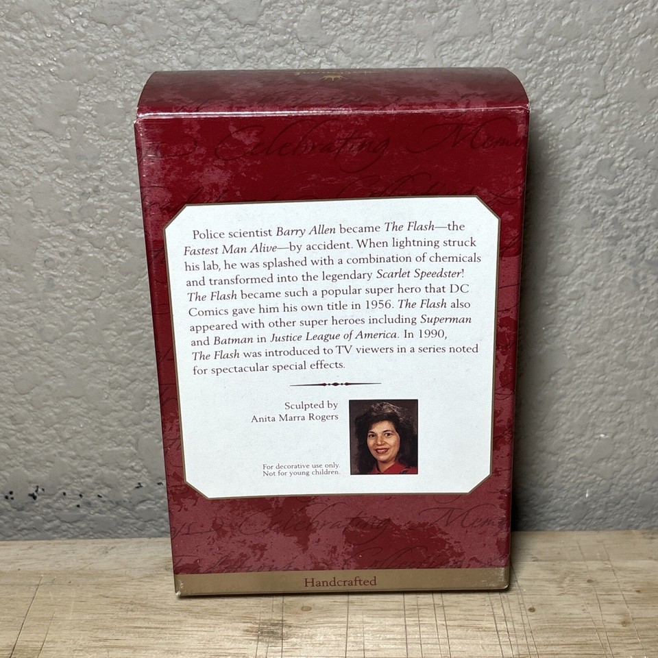 Hallmark Keepsake Ornament The FLASH Superhero DC Comics RARE MIB | eBay