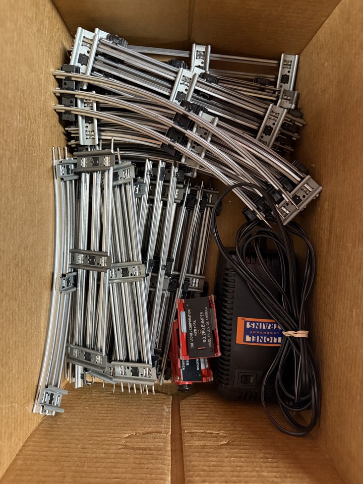 Assorted Train Tracks & Power Supply Set - As Is | eBay