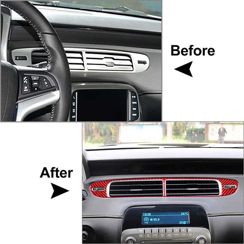 For Chevrolet Camaro 10-15 Central Console Air Vent Outlet Panel Cover ...