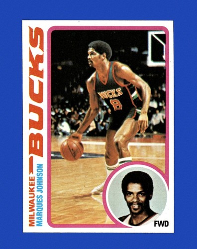 1978-79 Topps Set-Break #126 Marques Johnson NM-MT OR BETTER *GMCARDS ...