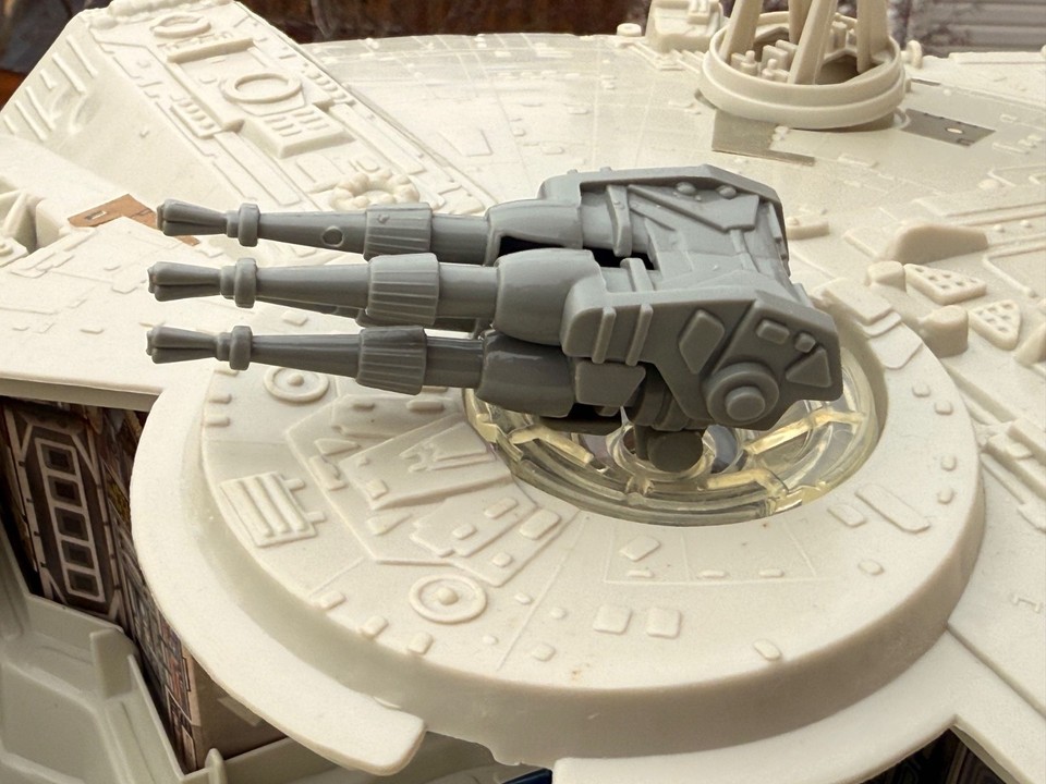 VINTAGE STAR WARS COMPLETE MILLENNIUM FALCON KENNER WORKS! | eBay