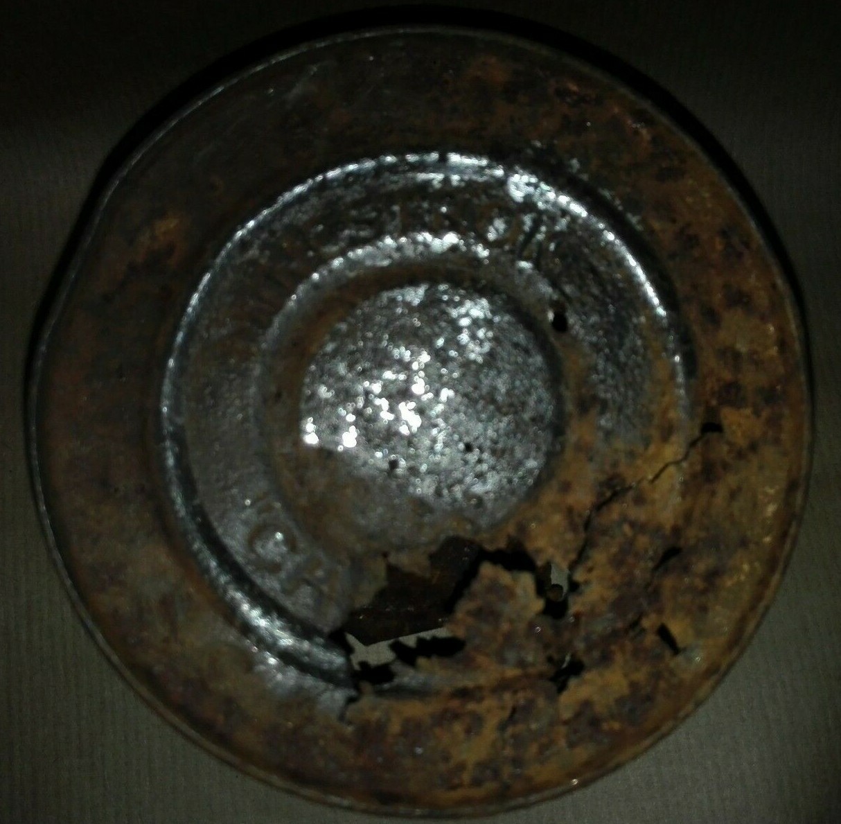 UNIQUE AFRIKA KORPS – ITALIAN BIG FOOD CAN - RATION TIN, MARKED: 1937 ...