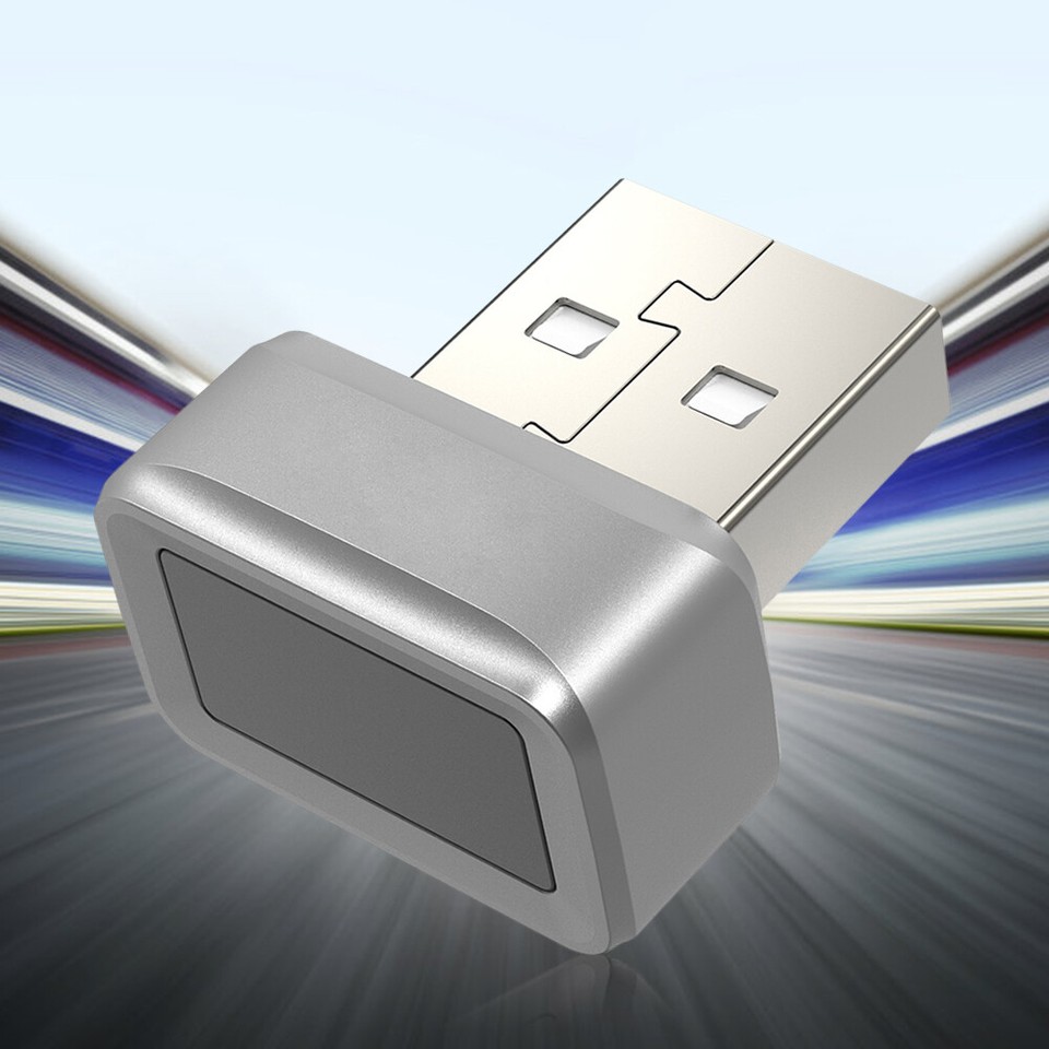 USB Fingerprint Key Reader FIDO U2F Portable Security Key Windows Hello ...
