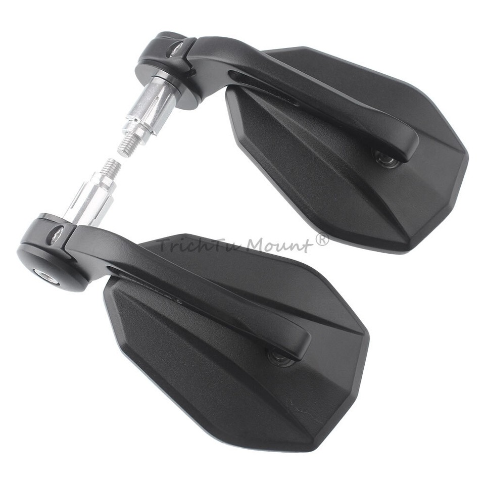 For Z900 Z800 Z650 Z400 Z300 Z250 7/8" Handle Bar End Rearview Side ...