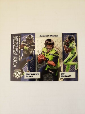 2020 Panini Mosaic FLEA FLICKER SEAHAWKS - Russell Wilson DK Metcalf ...