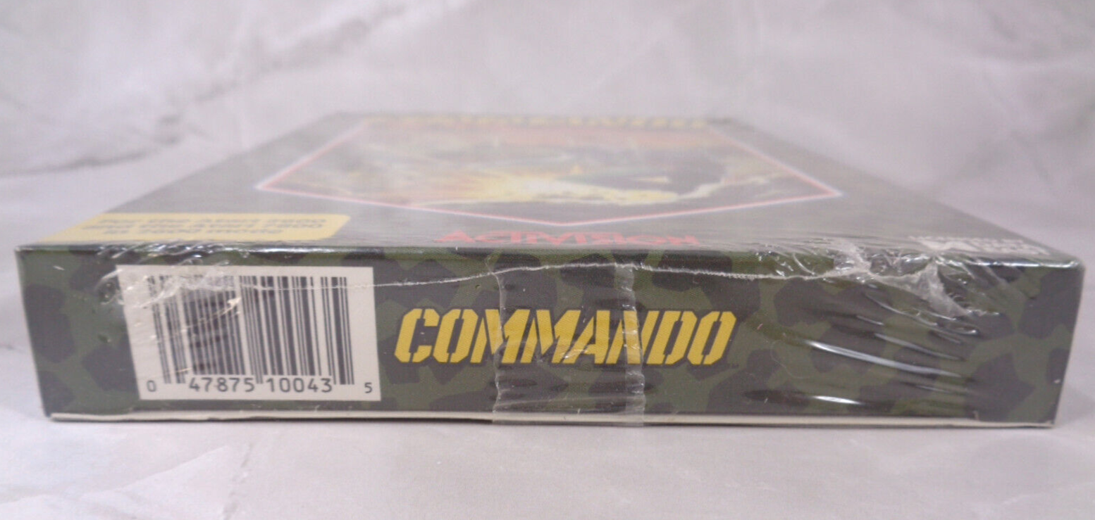 Commando (Atari 2600/7800, 1985) by Activision Green Box New Sealed | eBay